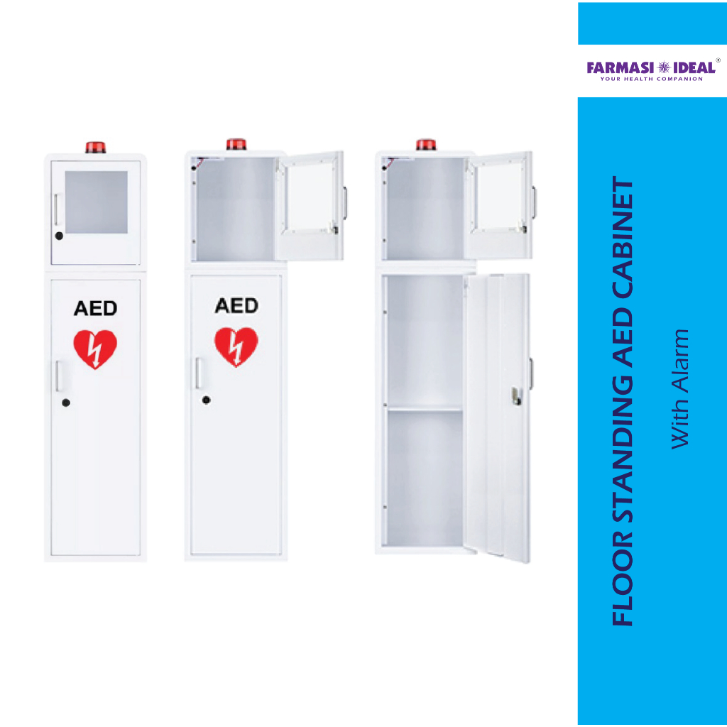 Floor Standing AED Cabinet With Alarm | Shopee Malaysia