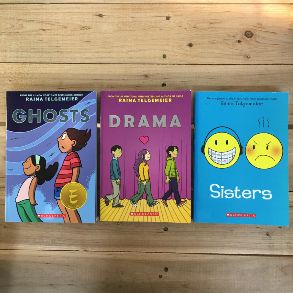Graphic novels by Raina Telgemeier (Preloved) | Shopee Malaysia