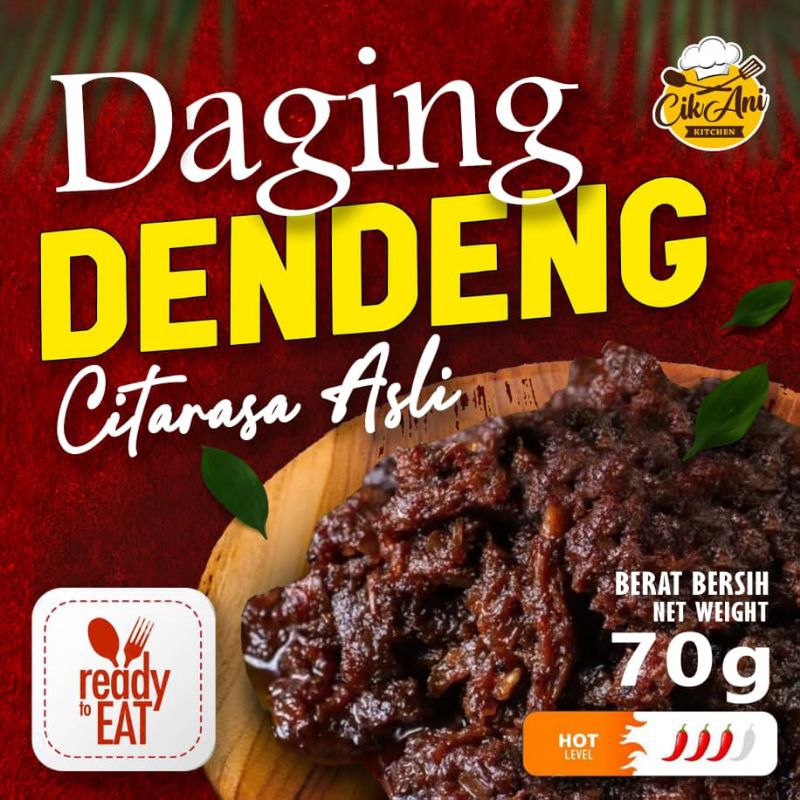 Daging Dendeng Resipi Original by Dapur Cik Ani - READY TO EAT | Shopee ...