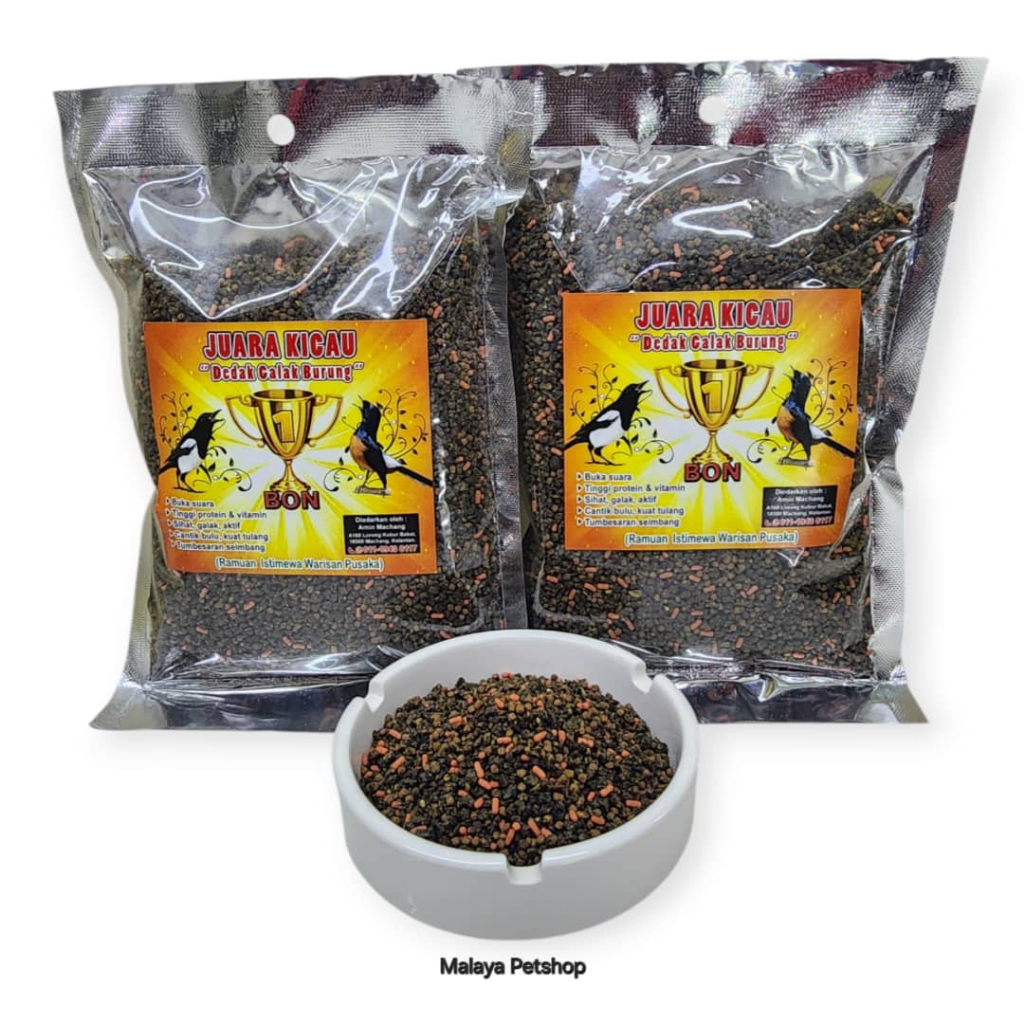 Dedak Galak Burung Juara Kicau 300 gram (Ramuan Istimewa Warisan Pusaka ...