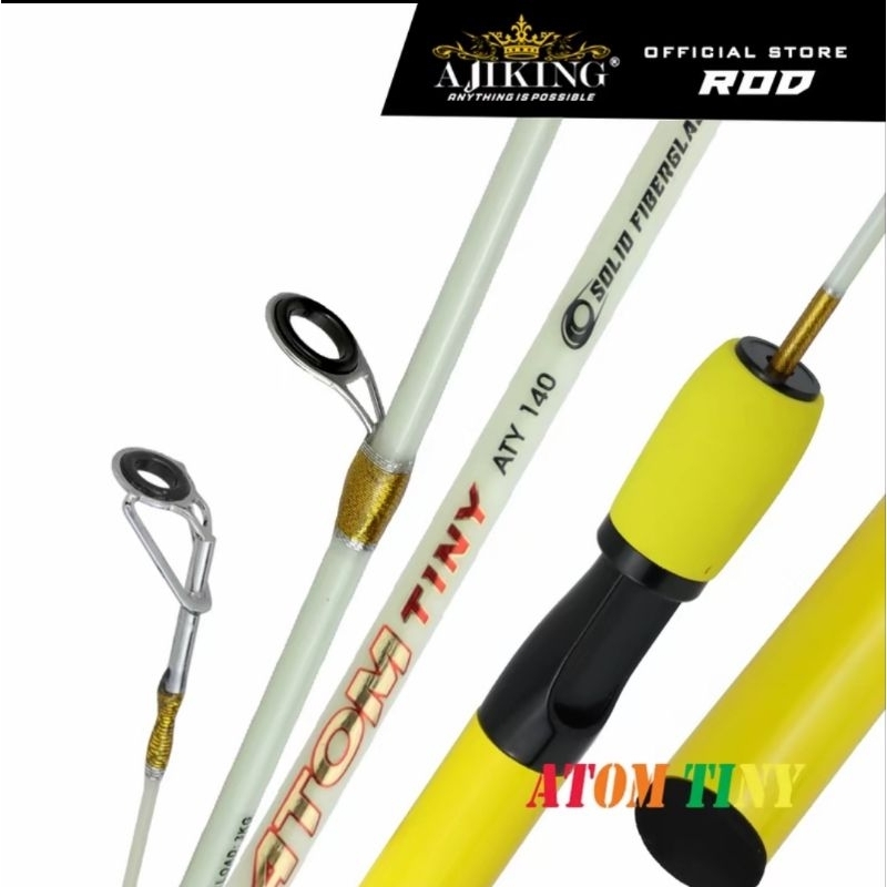 (4-6ft) JORAN PANCING SPINNING AJIKING ATOM TINY FISHING ROD WITH ...