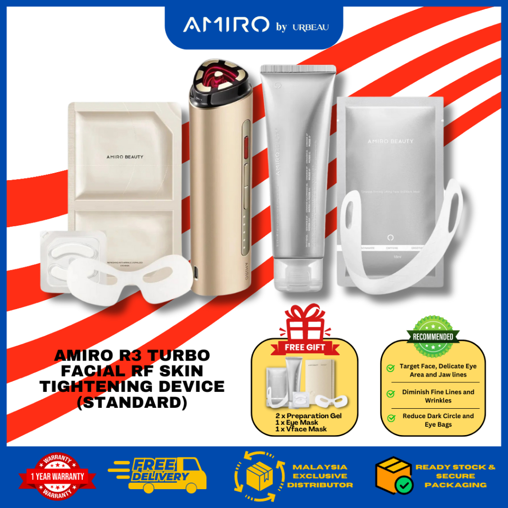 AMIRO R3 Turbo Facial RF Skin Tightening Device | Shopee Malaysia