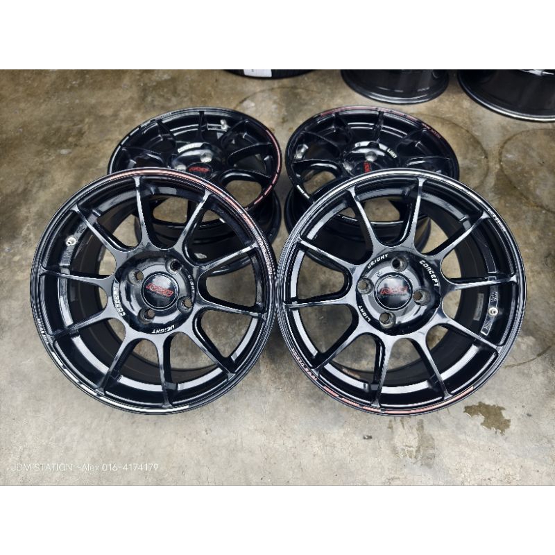 USED ZE40 ASGA 15inc RIM MYVI CITY VIOS ALMERA WIRA | Shopee Malaysia