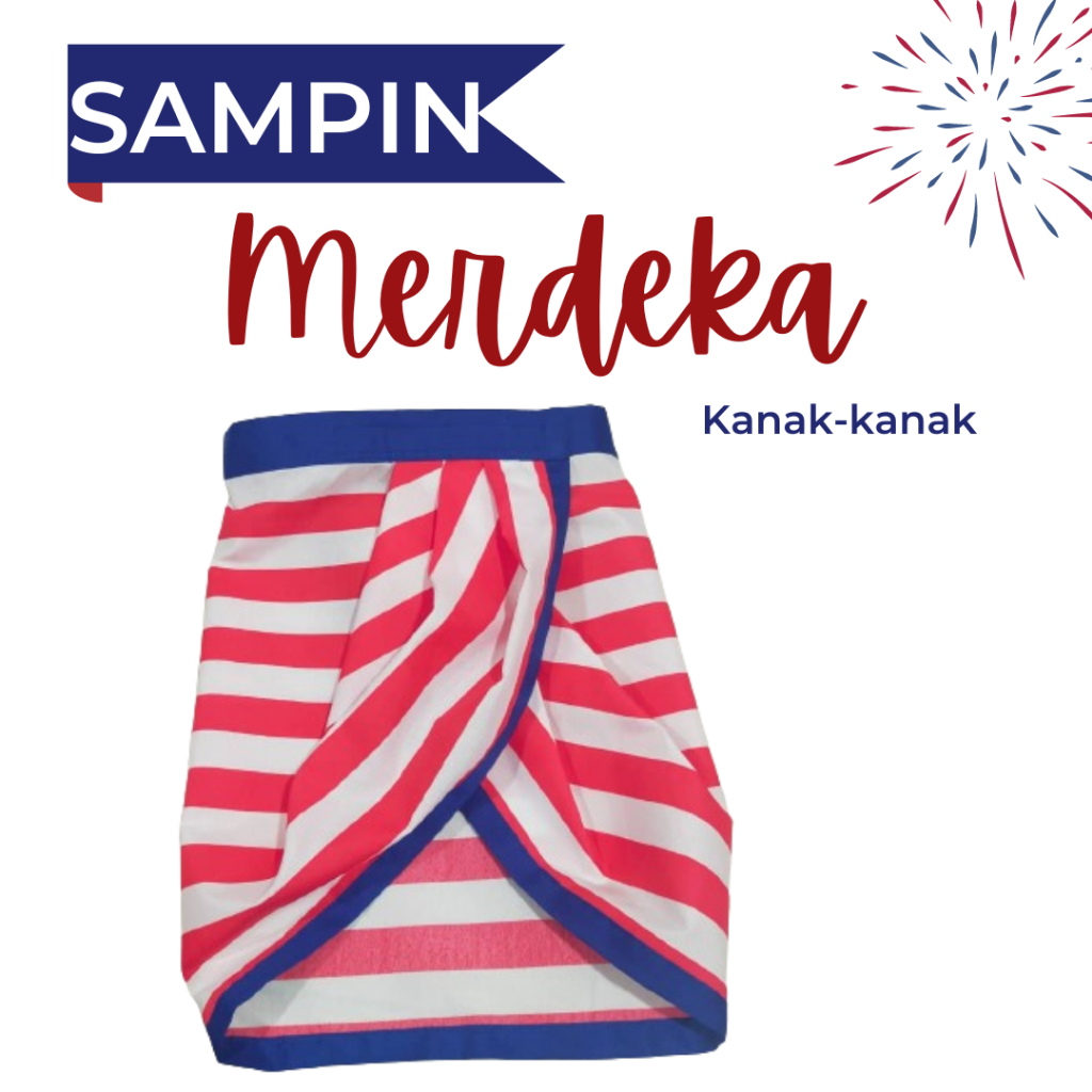 Sampin instant adjustable merdeka kanak-kanak readystock | Shopee Malaysia