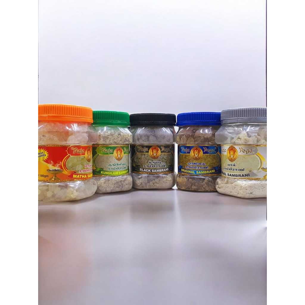 Raja Yoga Original/Black/Paal/Kungilium/Madha Sambarani +- 180gm ...