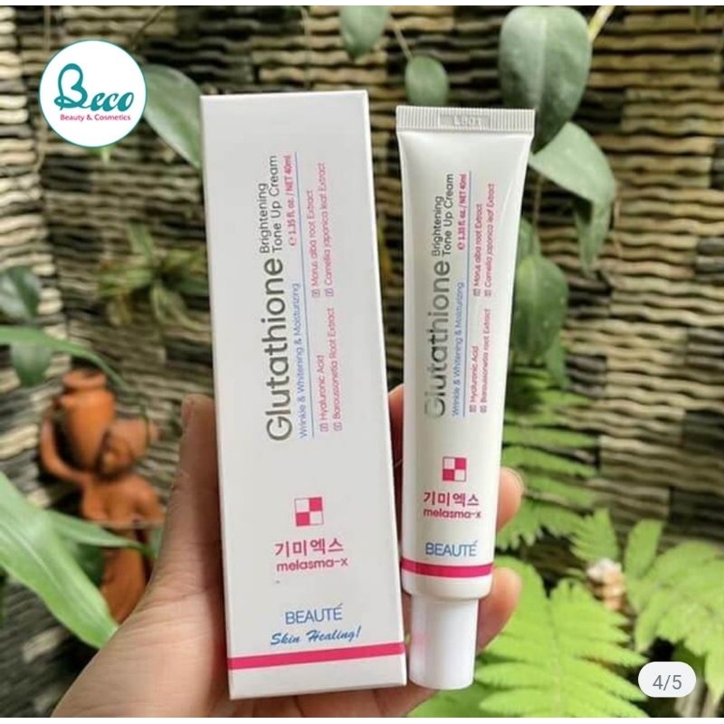 Cream whitening Beauté Glutathione Brightening Tone Up Cream 40ml ...