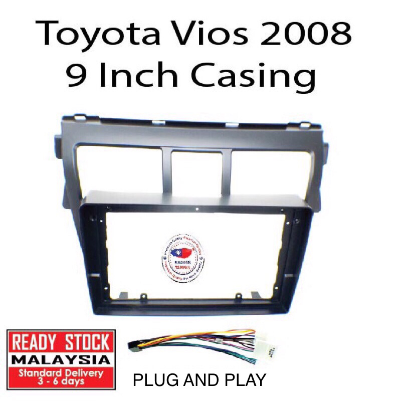 Toyota Vios 2008 9 Inch Android Player Casing | Shopee Malaysia