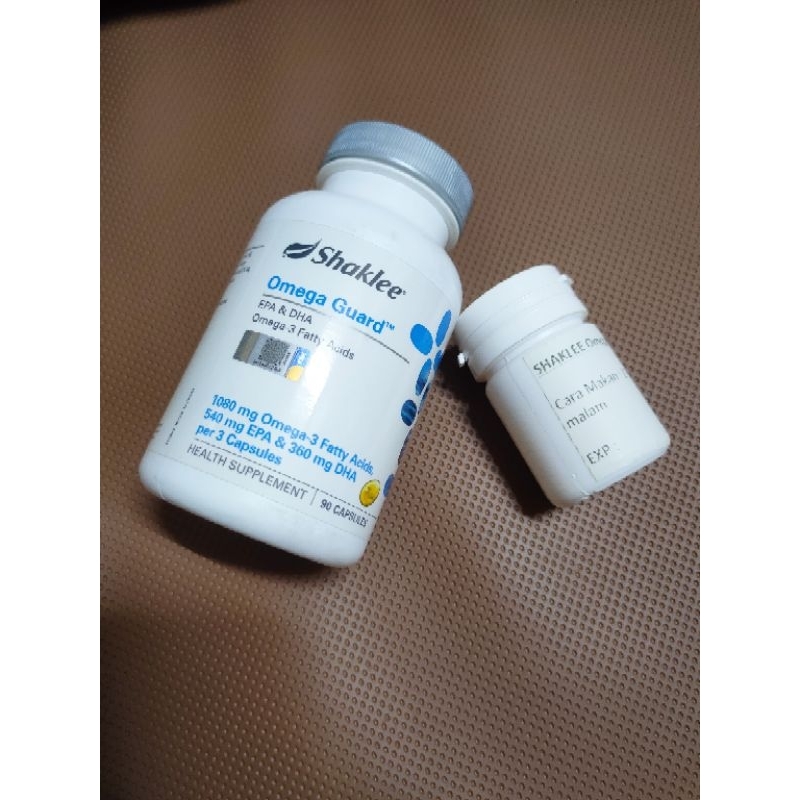 OMEGA GUARD SHAKLEE (90 capsule) omega 3 , EPA , DHA Fatty acids ...
