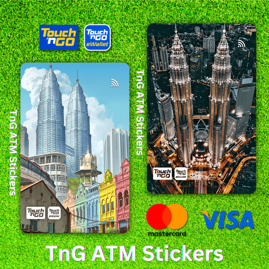 Malaysia KLCC - Sticker Touch n Go TNG Sticker TNG NFC Card Skincard ...