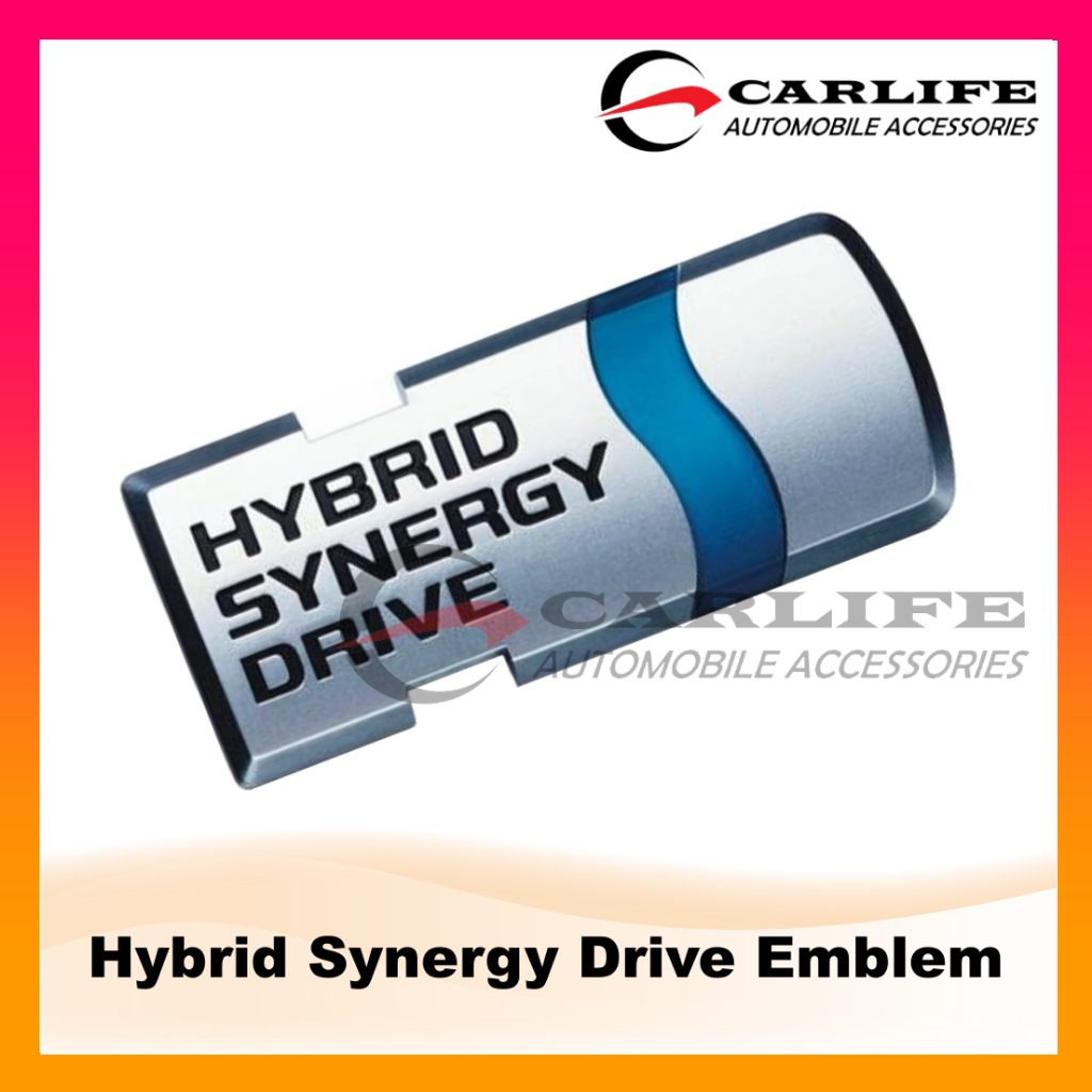 Hybrid Synergy Drive Emblem Logo | Shopee Malaysia