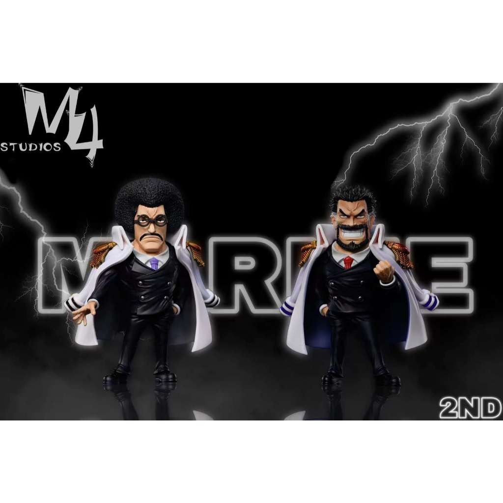 M4 Studio - Young Sengoku & Young Gary One Piece Marines Series 041 ...