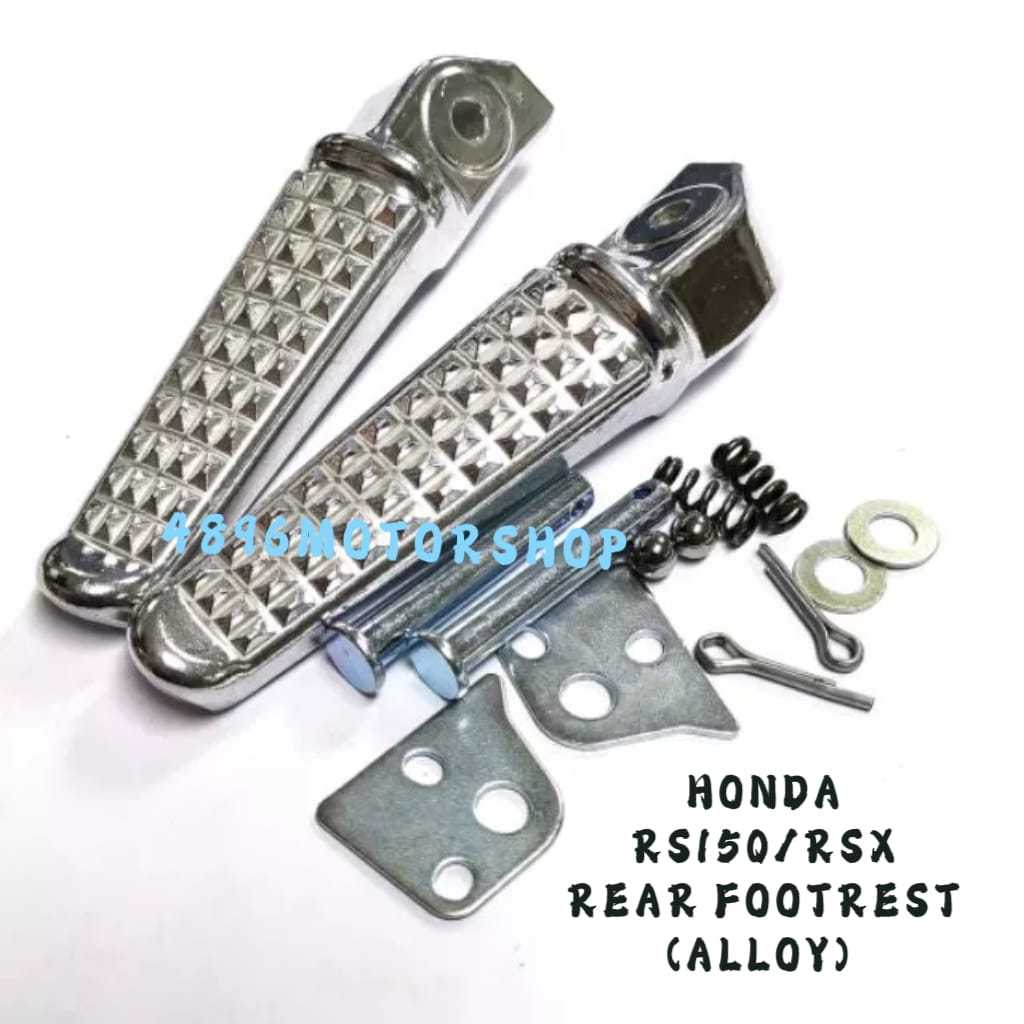 HONDA RS150 RS 150 RSX REAR ALLOY ALOI FOOT REST FOOTREST KIT SET ...