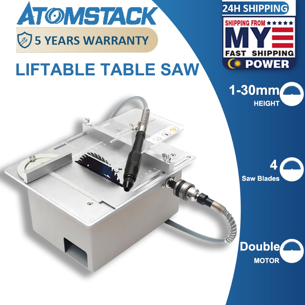 Mini Multi-function Table Saw Electric Table Saw Woodworking Lathe DIY ...