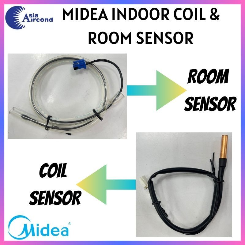 MIDEA WALL MOUNTED INDOOR ROOM SENSOR & COIL SENSOR | Shopee Malaysia
