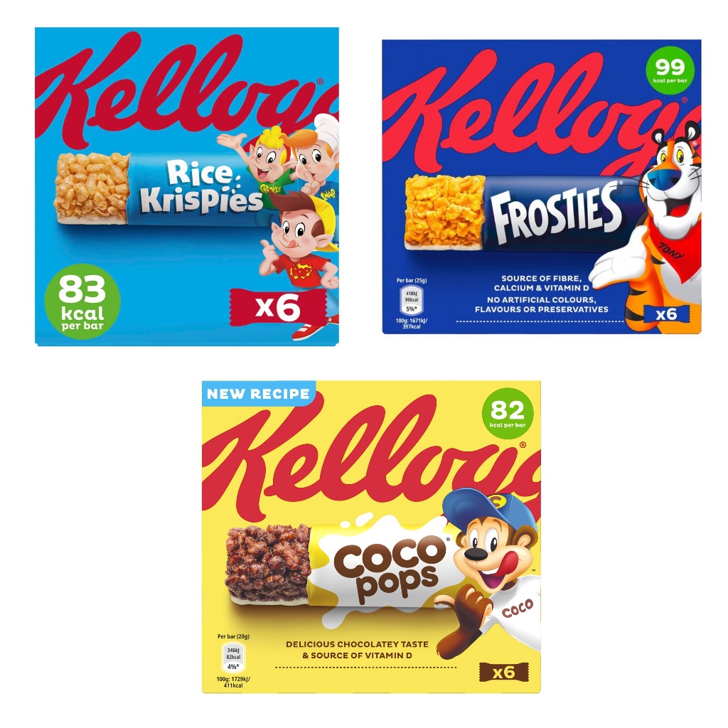 Kellogg's [ Coco Pops \ Frosties \ Rice Krispies ] Cereal Bars - P2 ...