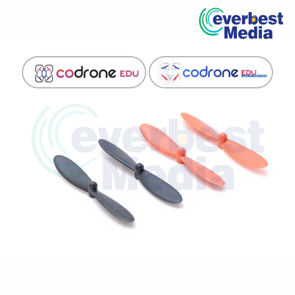 𝐂𝐨𝐃𝐫𝐨𝐧𝐞 𝐄𝐃𝐔 𝐒𝐞𝐭 𝐨𝐟 𝟒 𝐏𝐫𝐨𝐩𝐞𝐥𝐥𝐞𝐫𝐬 - includes 2 red propellers for the ...