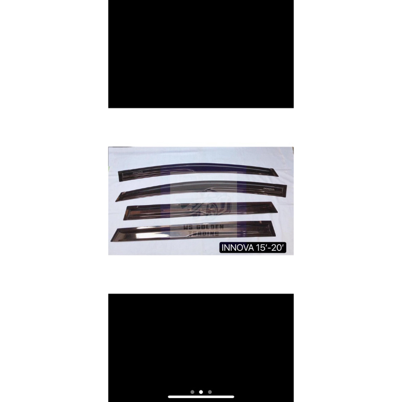 Toyota Innova AN140 2015-2023 MUGEN STYLE DOOR VISOR AIR PRESS SUN ...