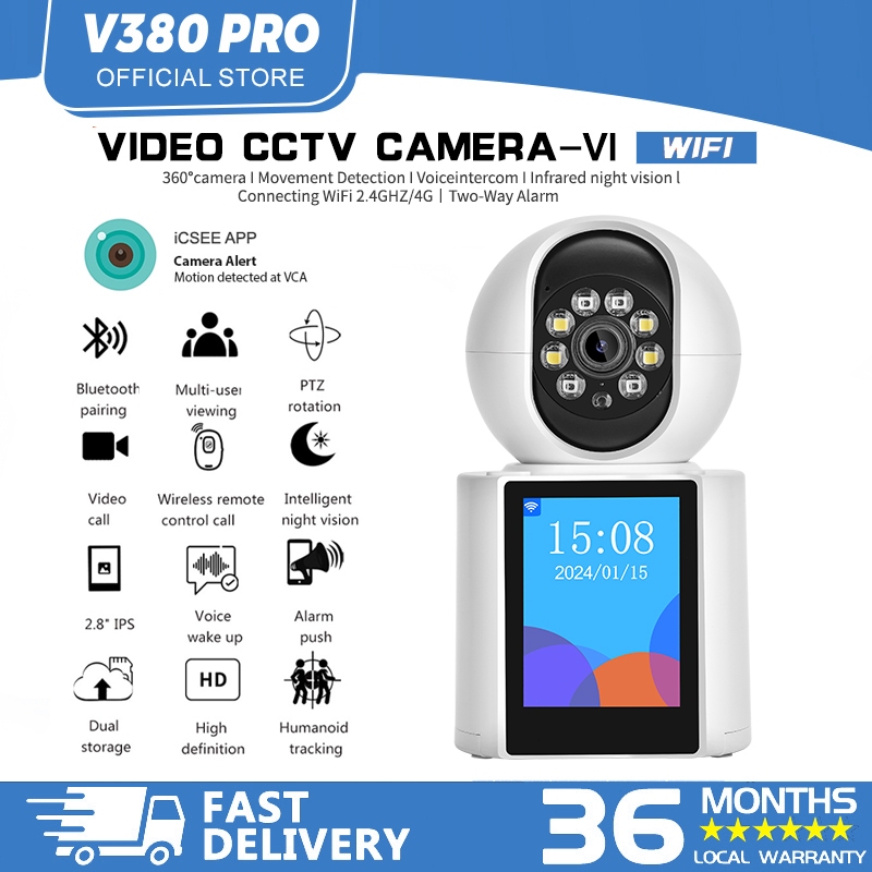 ICSEE CCTV 1080P Home Video Calling Camera V1 Indoor Wireless WIFI ...
