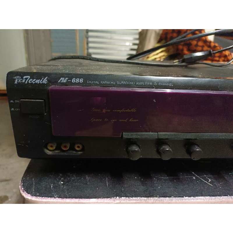 Tecnik Amplifier 5channel semi faulty | Shopee Malaysia