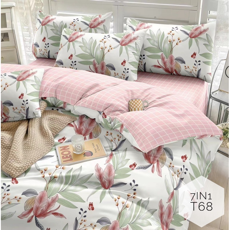 #2 SET CADAR WITH COMFOFTER 6IN1 & 7IN1( QUEEN FIT TO KING ) | Shopee ...