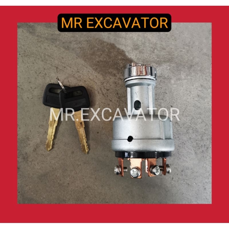 Komatsu PC PC100 PC120 PC200 Excavator Ignition Key Switch Kunci ...