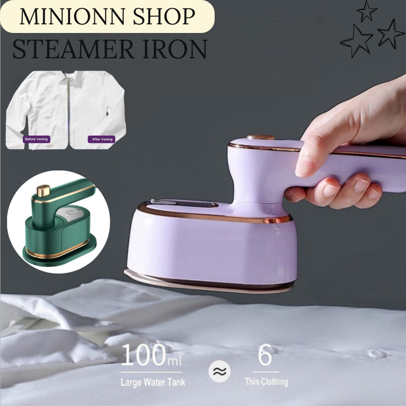 Steam Iron Handheld Mini Portable Rotatable travel steamer iron board ...