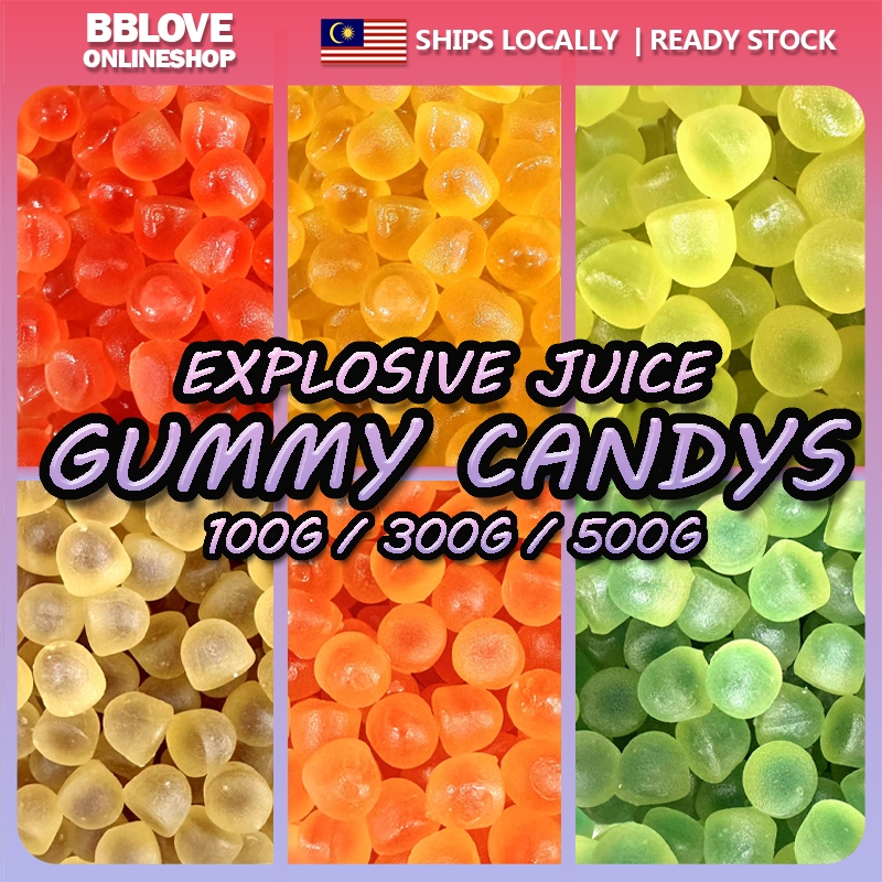 Explosive Gummy Candy Soft gummy Gula Jelly Sour gummy, Candy viral ...