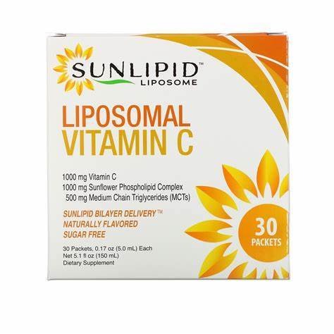 Sunlipid, Liposomal Vitamin C with MCT Oil, 30 Packets | Shopee Malaysia