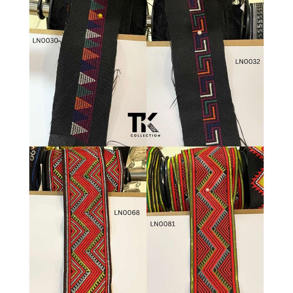(1METER) LACE FOR TRADITIONAL CLOTHES LINANGKIT SABAH SARAWAK KADAZAN ...