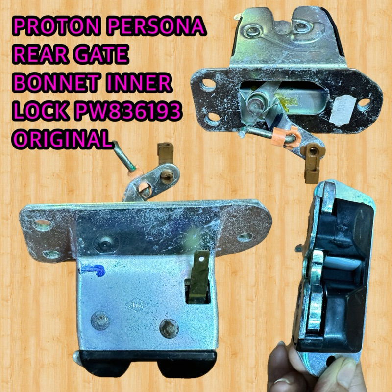 PROTON PERSONA REAR GATE BONNET INNER LOCK PW836193 ORIGINAL (OLD STOCK ...