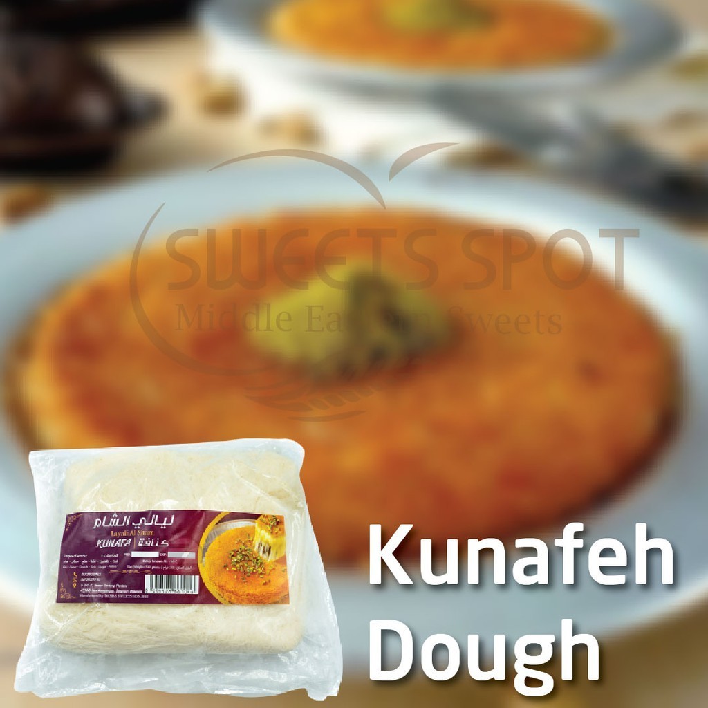 ORIGINAL FRESH KUNAFAH DOUGH (500g) -1 PACK -3 PACKS -5 PACKS -FRESH ...