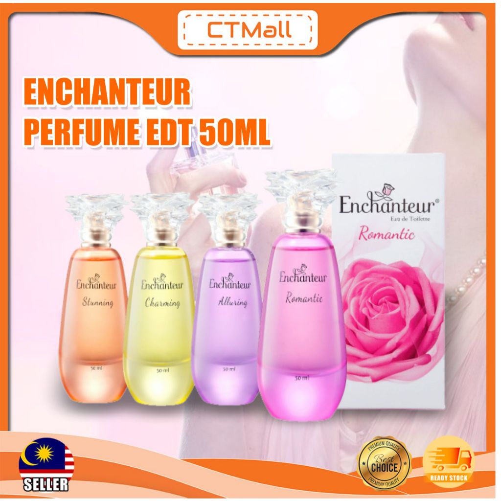ENCHANTEUR EDT Perfume 50ml | Shopee Malaysia