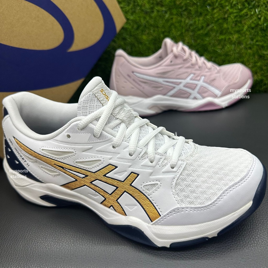 asics Womens Gel-Rocket 11 [1072A093-700] | [1072A093-104] Badminton Shoes | Court Shoes | Kasut ...