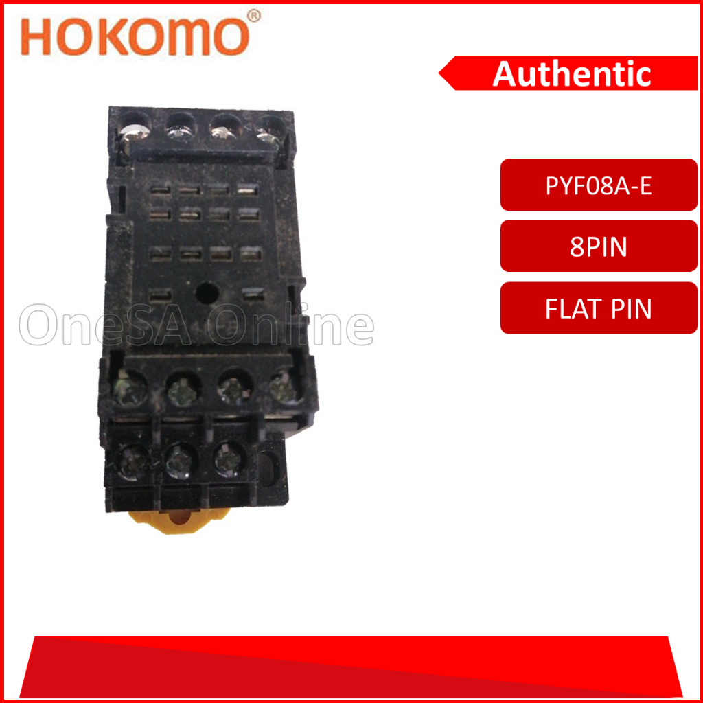 HOKOMO RELAY BASE,8PIN FLAT, (PYF08A) | Shopee Malaysia