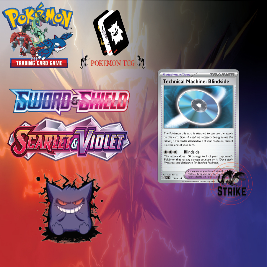 Pokemon Trainer Card - Technical Machine: Blindside 176/182 SV04 Paradox Rift | Shopee Malaysia