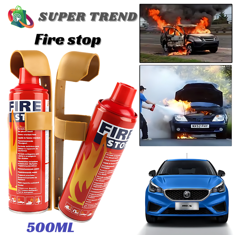 Extinguisher Fire Stop Mini handheld fire extinguisher spray Foam Fire ...