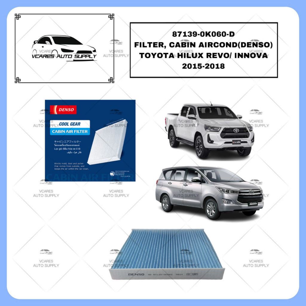 AIR COND / CABIN AIR FILTER 87139-0K060 TOYOTA HILUX REVO/INNOVA 2015 ...