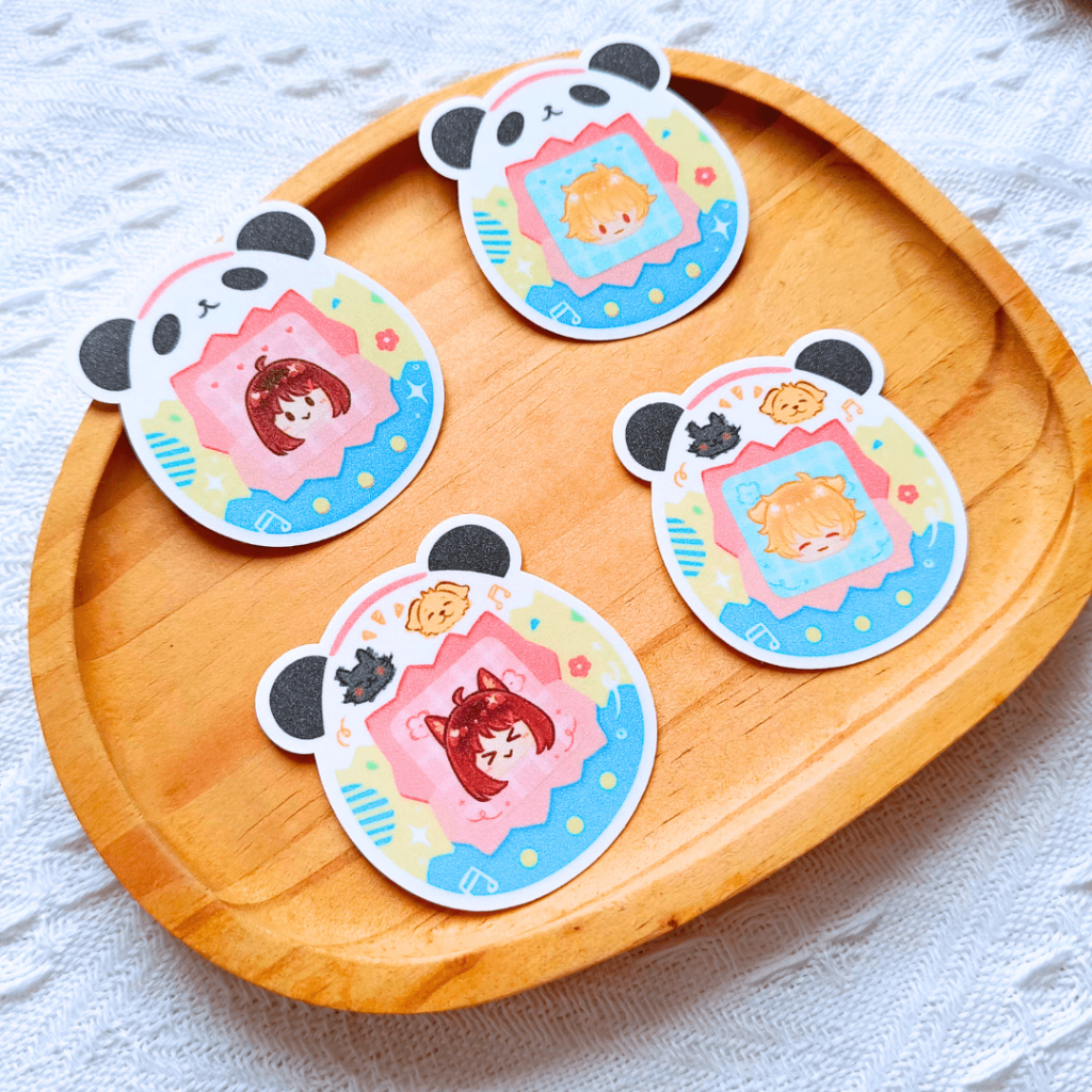 Skip and Loafer Tamagotchi Stickers · Mitsumi Iwakura · Sosuke Shima ...