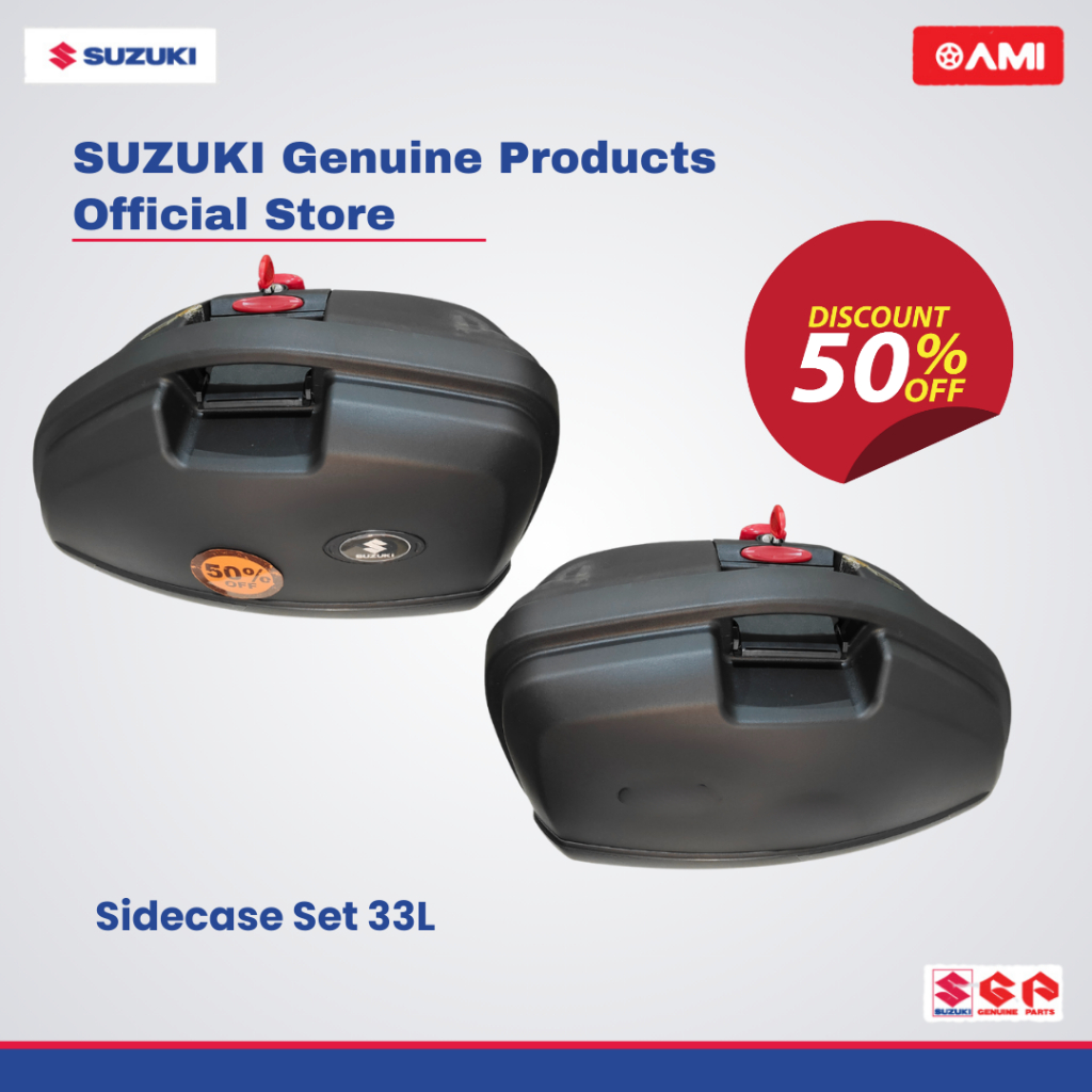 Suzuki Side Case Set 33L | Shopee Malaysia