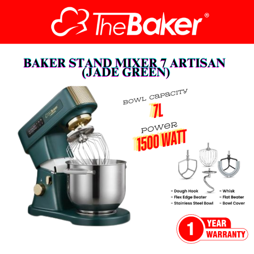 The Baker 7 Liters Heavy Duty Stand Mixer 7 Artisan Professional Baking ...