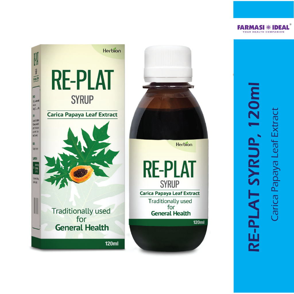 RE-PLAT SYRUP 120ML (traditionally used for dengue fever) | Shopee Malaysia