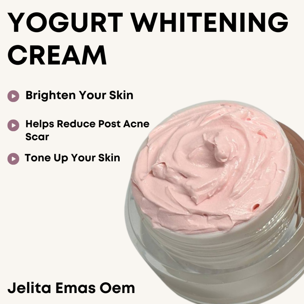[ JELITA EMAS OEM ] WHITENING YOGURT CREAM Jenama Sendiri KULIT SIHAT ...