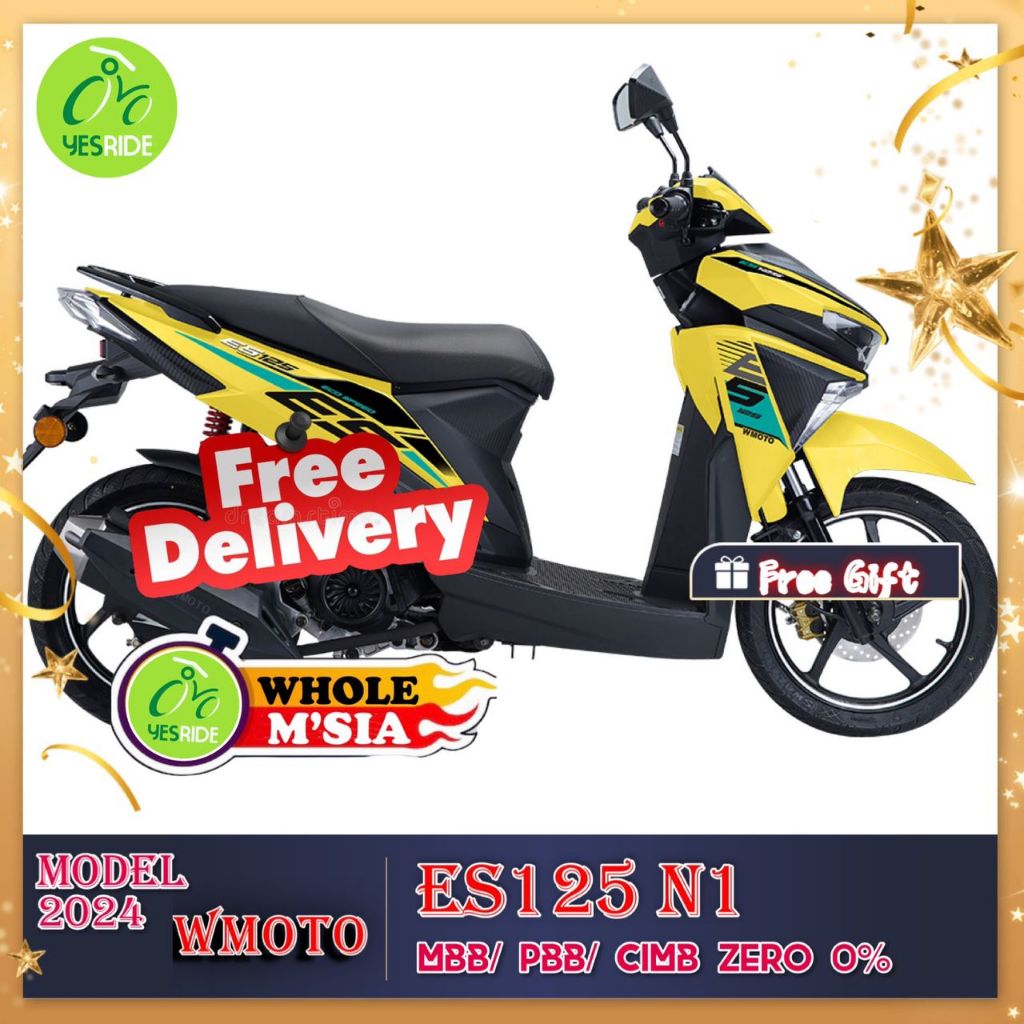 WMOTO ES125 AND N1 New Model | Shopee Malaysia