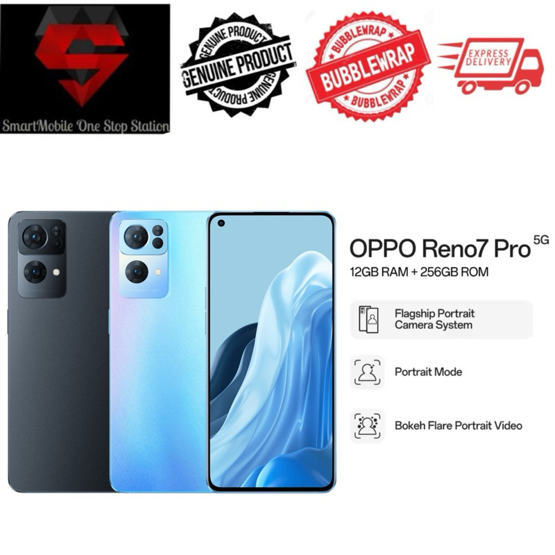 [NEW SET] OPPO RENO 7 PRO 5G | 12GB RAM | 256GB STORAGE (ONE YEAR OPPO WARRANTY) | Shopee Malaysia