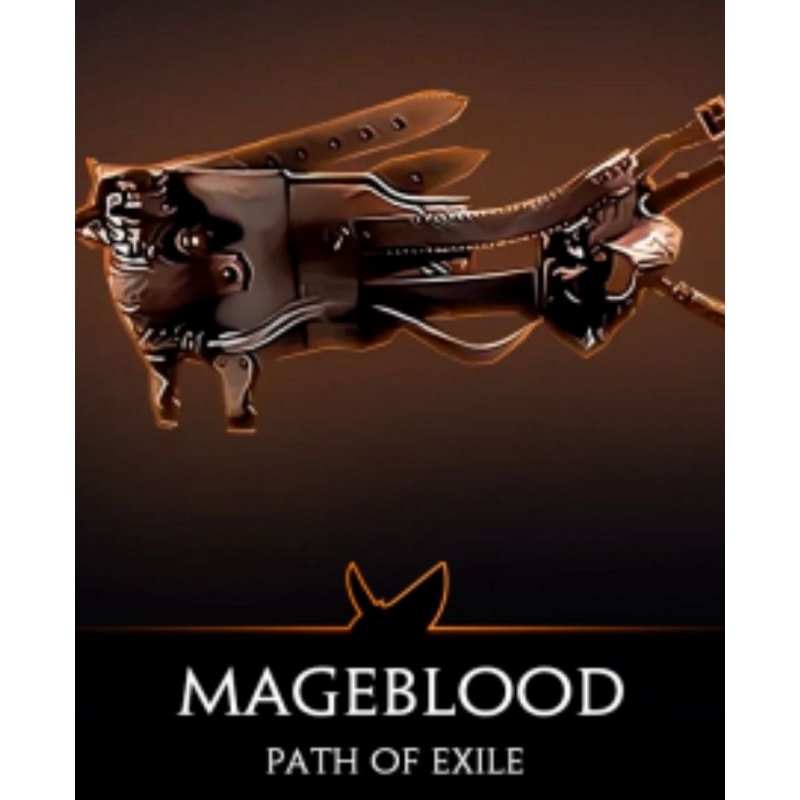 Path Of Exile SETTLER Mageblood 4 flask | Shopee Malaysia