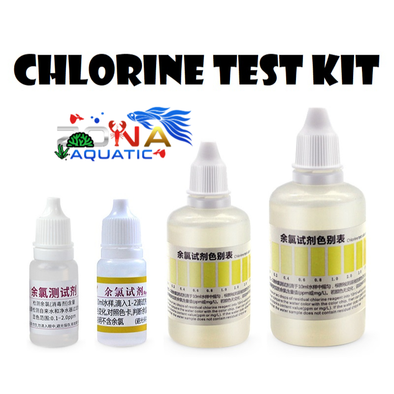 READY STOCK | CHLORINE TESTER | CHLORINE RESIDUAL TEST AGENT | WATER ...
