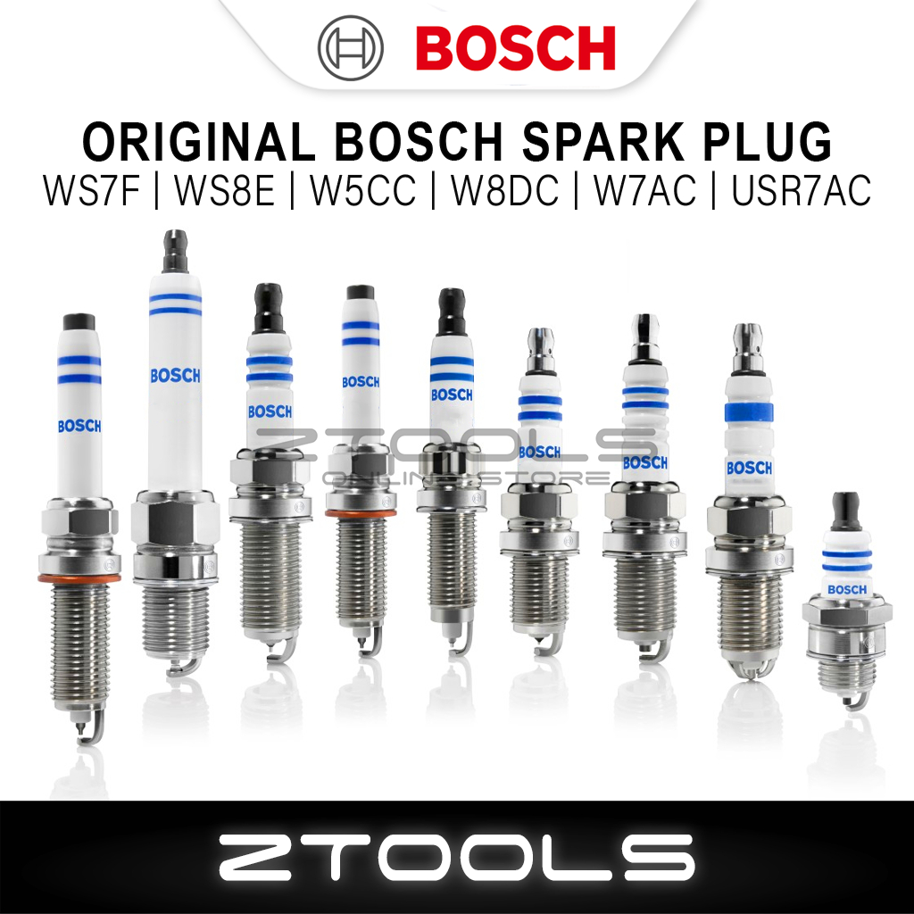 Bosch Spark Plug Palam Pencucuh WS8E WS7F W7AC(E7C) W8DC(F6TC) W5CC USR7AC Plug Api Mesin Rumput ...