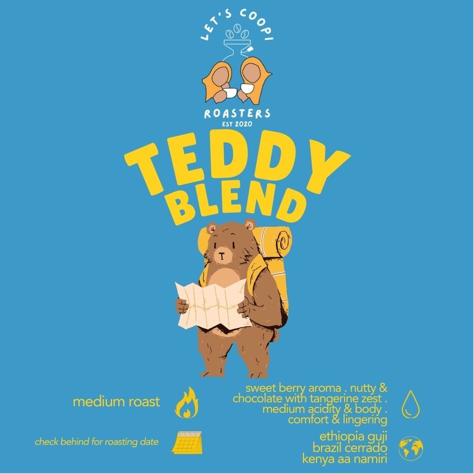 Let’s Coopi Espresso Blend - Teddy (Medium Roast) | Shopee Malaysia