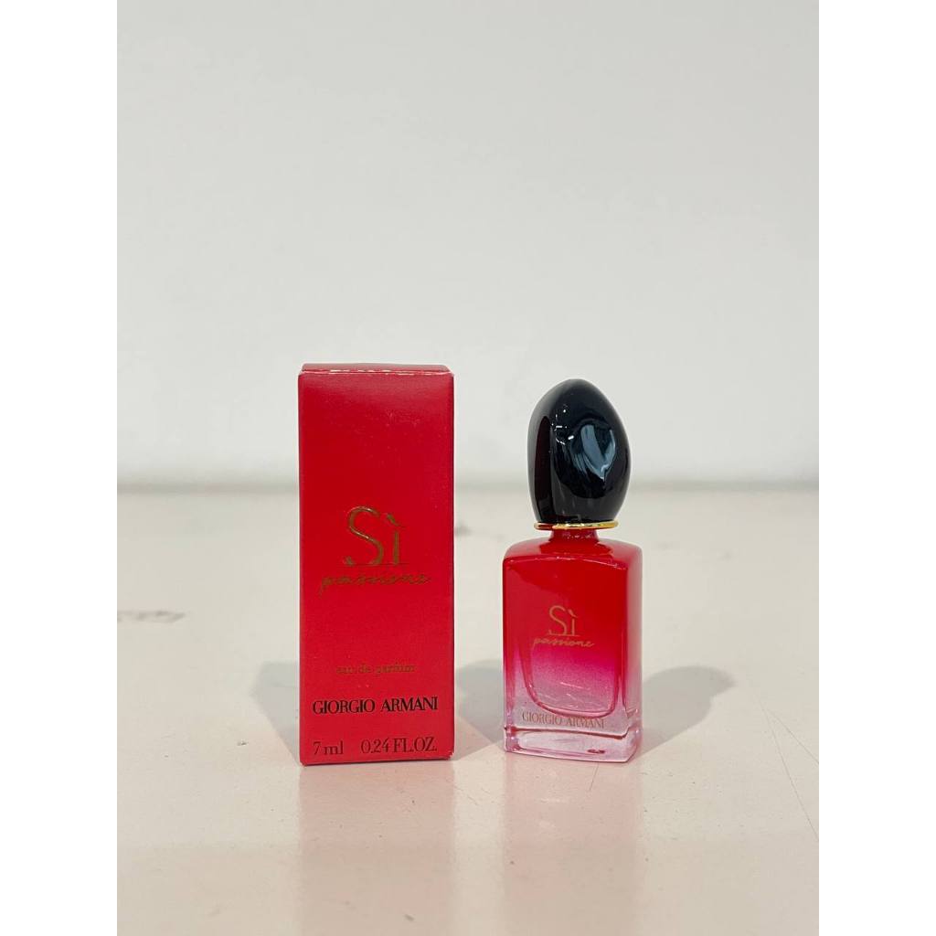 GIORGIO ARMANI SI PASSIONE EDP 7ML MINIATURE | Shopee Malaysia