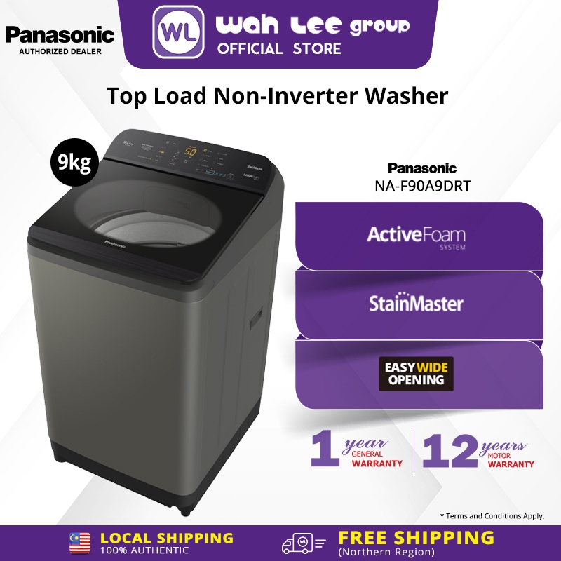 Panasonic NA-F90A9 Top Load Washing Machine For Stain Care (9kg) NA ...
